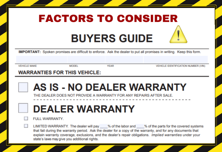 Buyer's Guide: Factors to Consider! - DealerXT