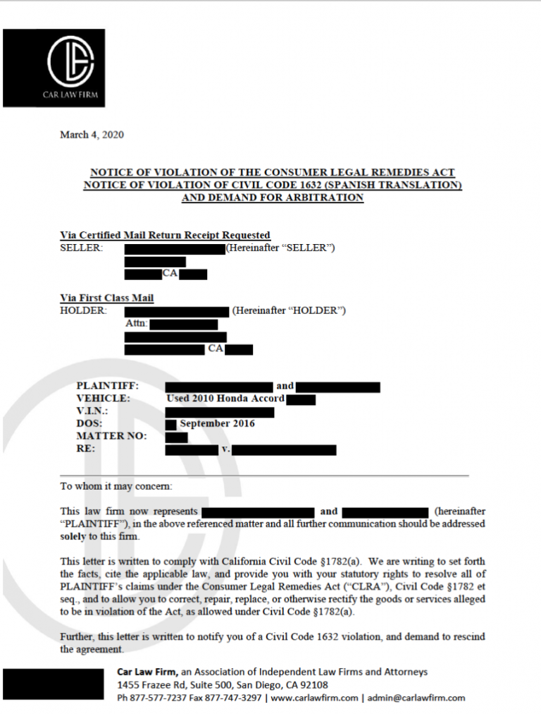 Sadr Drops Case Dealer Pays Customer $0.00 - DealerXT